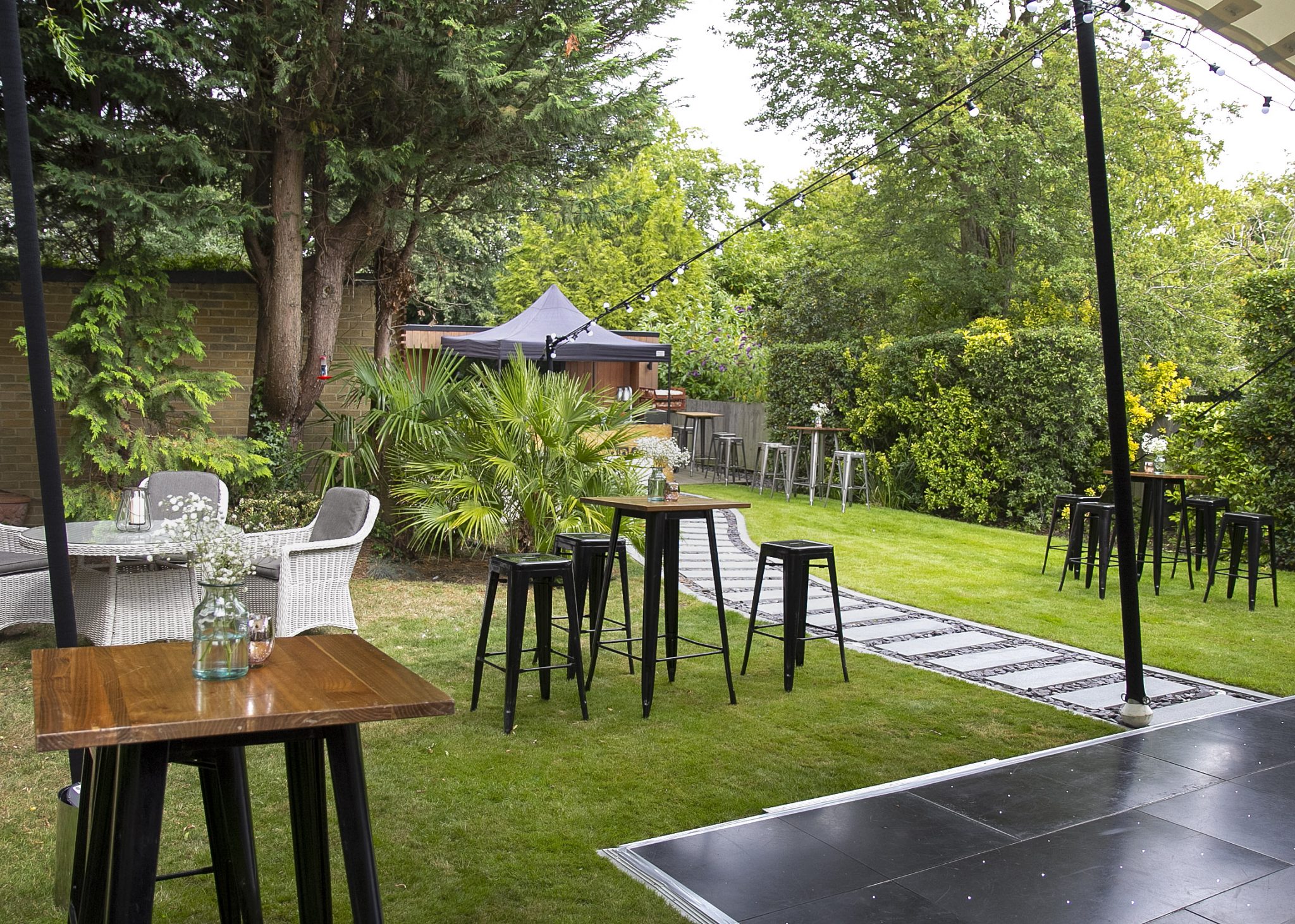 Private Event Anniversary Garden Party Case Study | Eventify