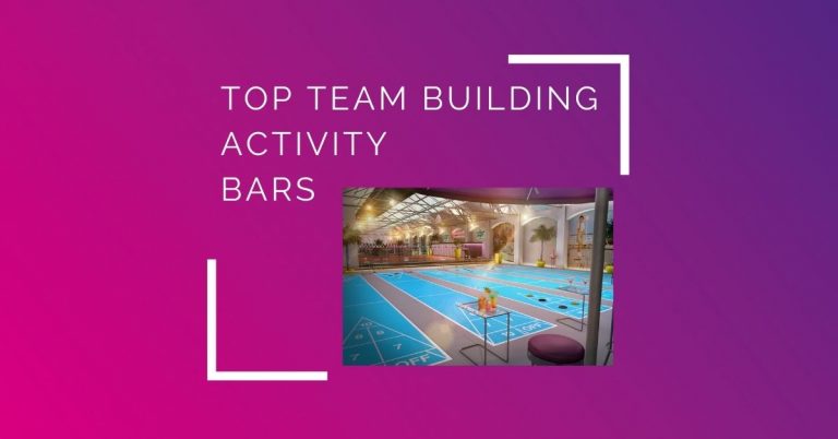 Team Building Activity Bars | Eventify | Event Management